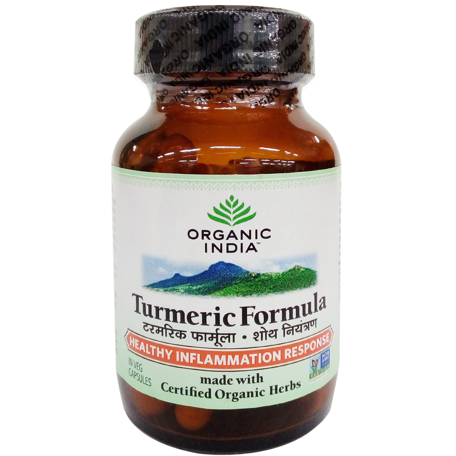 Buy Organic India Turmeric formula Capsules, 60 Pieces Bottle Online at ...