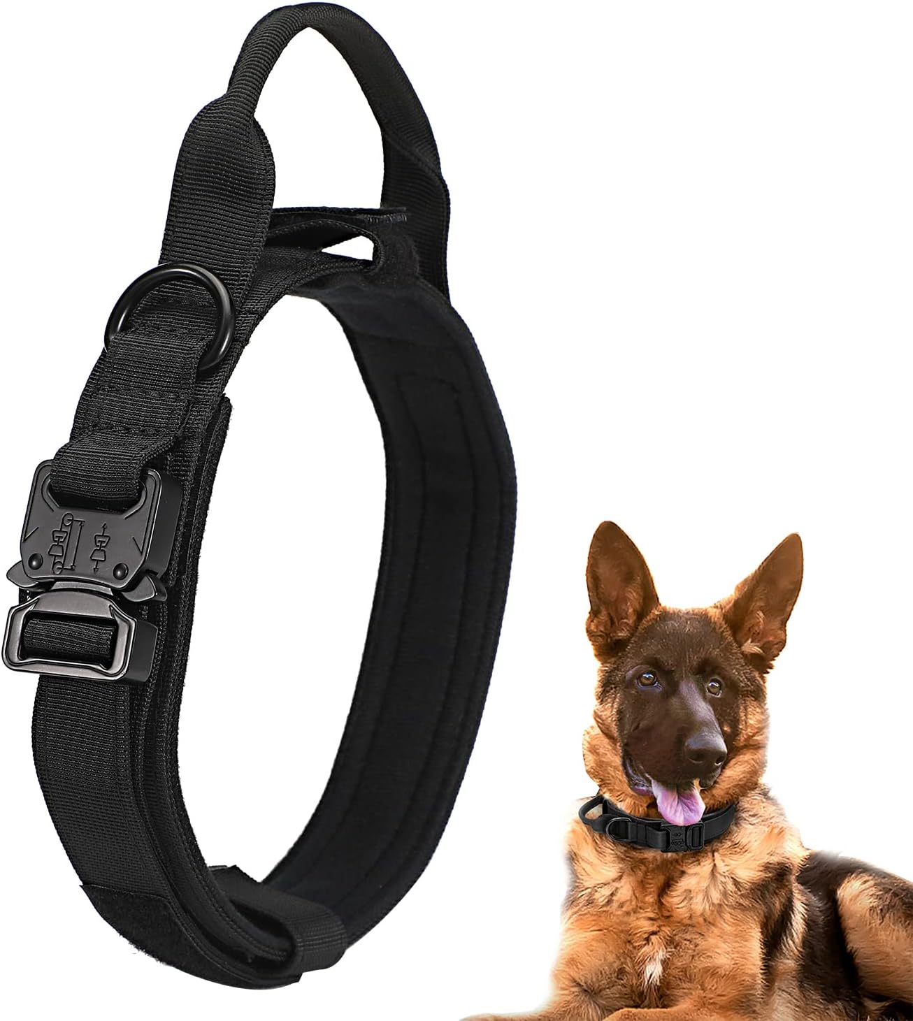 Xundefeng Tactical Dog Collar Military Dog Training Collar Control ...