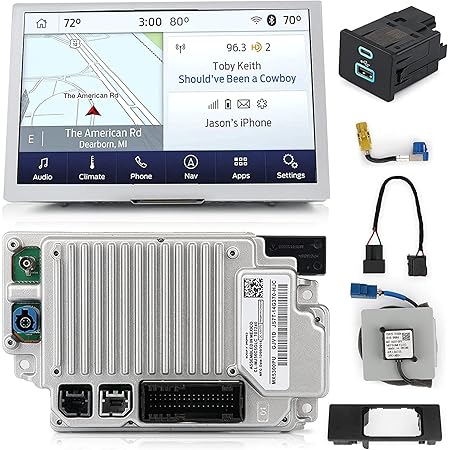 SYNC 2 to SYNC 3 Upgrade Kits for Ford F150, Wireless Carplay SYNC 3.4 ...