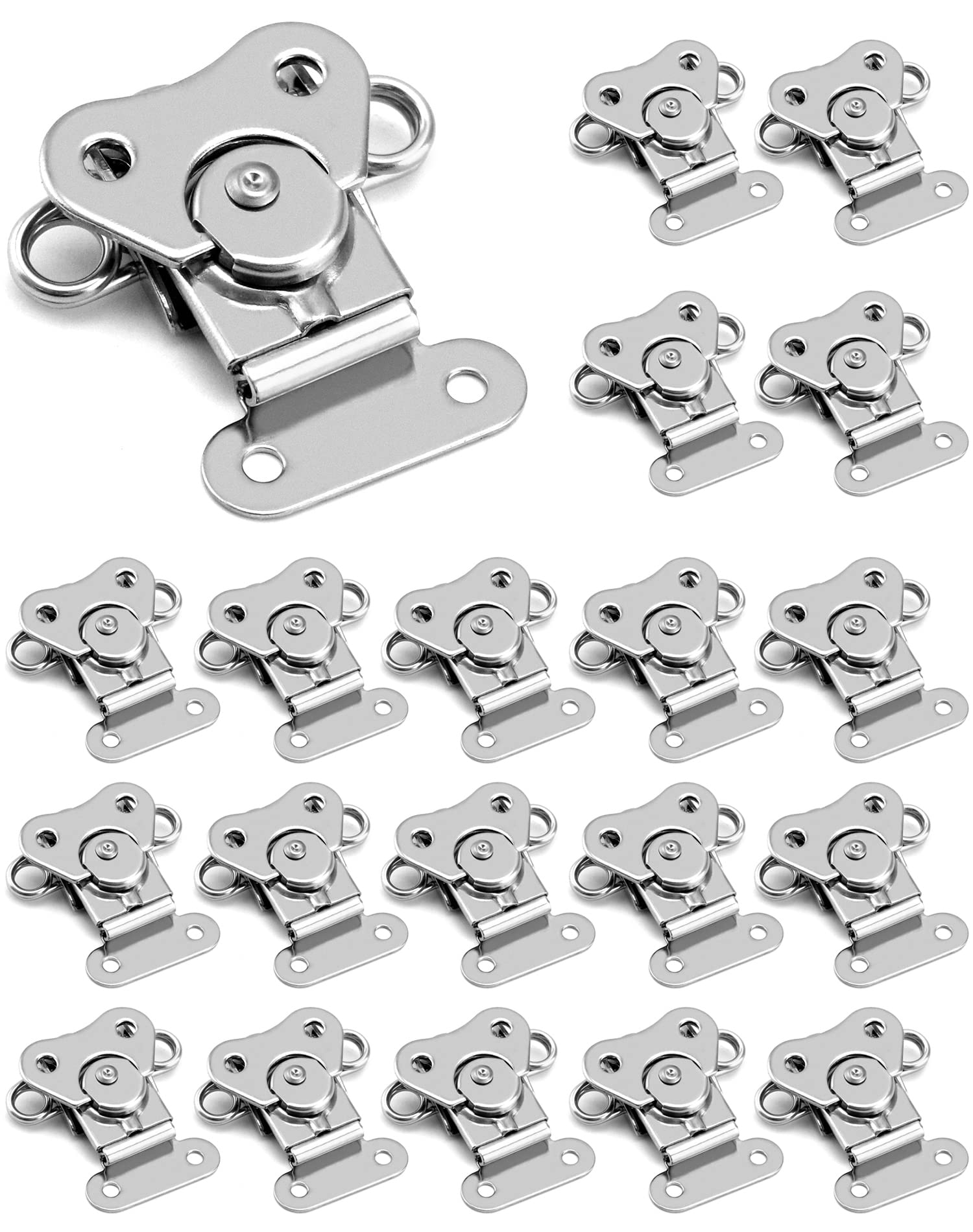 QWORK Heavy Duty Stainless Steel Latch for Flight Cases and Equipment ...