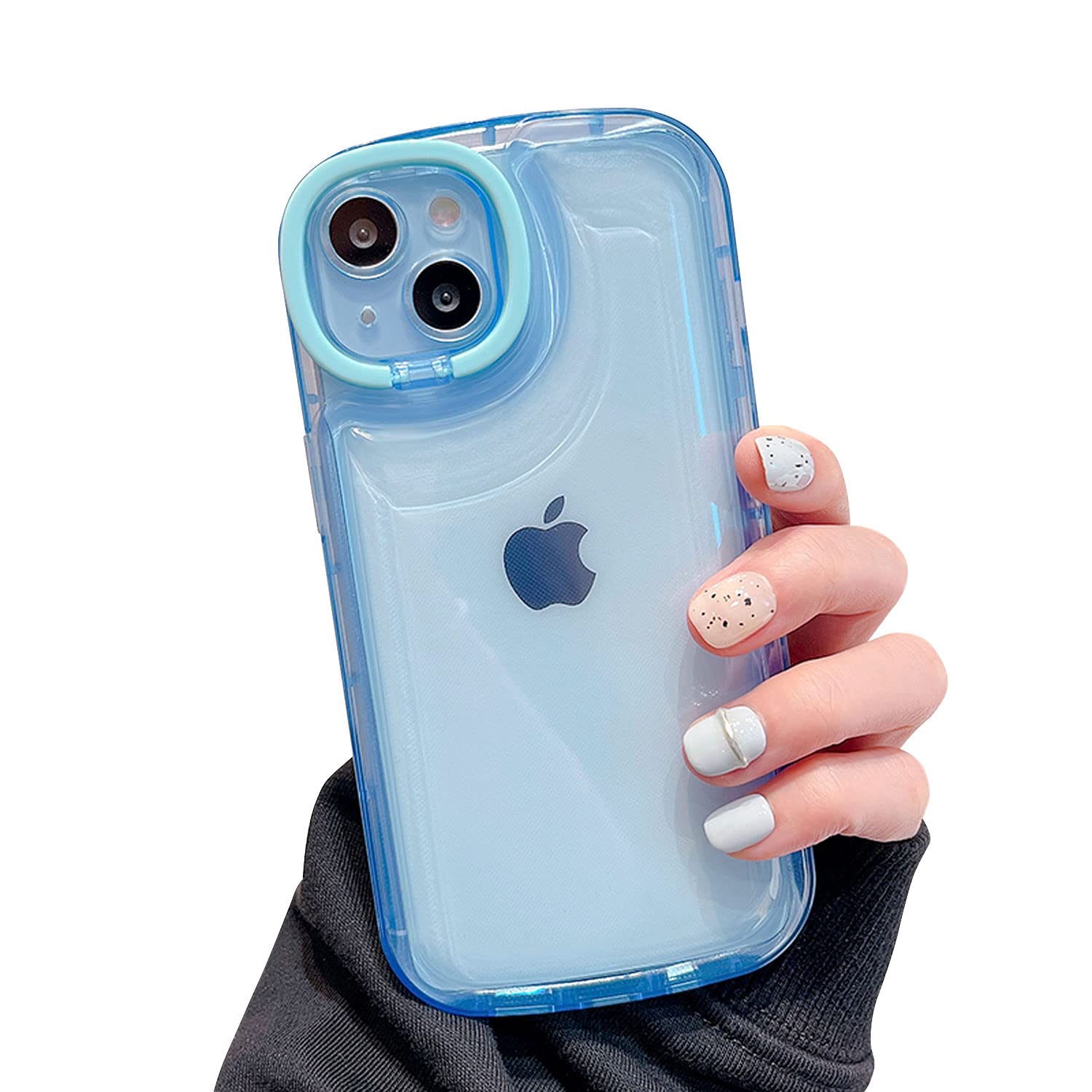 Amazon.com: Ownest Compatible with iPhone 14 Case with Clear Kickstand ...