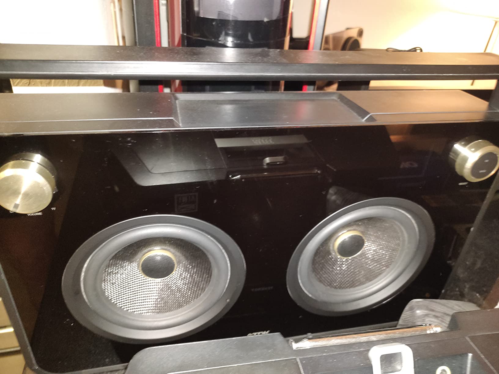 Amazon.com: TDK Life on Record 77000015402 2-Speaker Boombox Audio ...