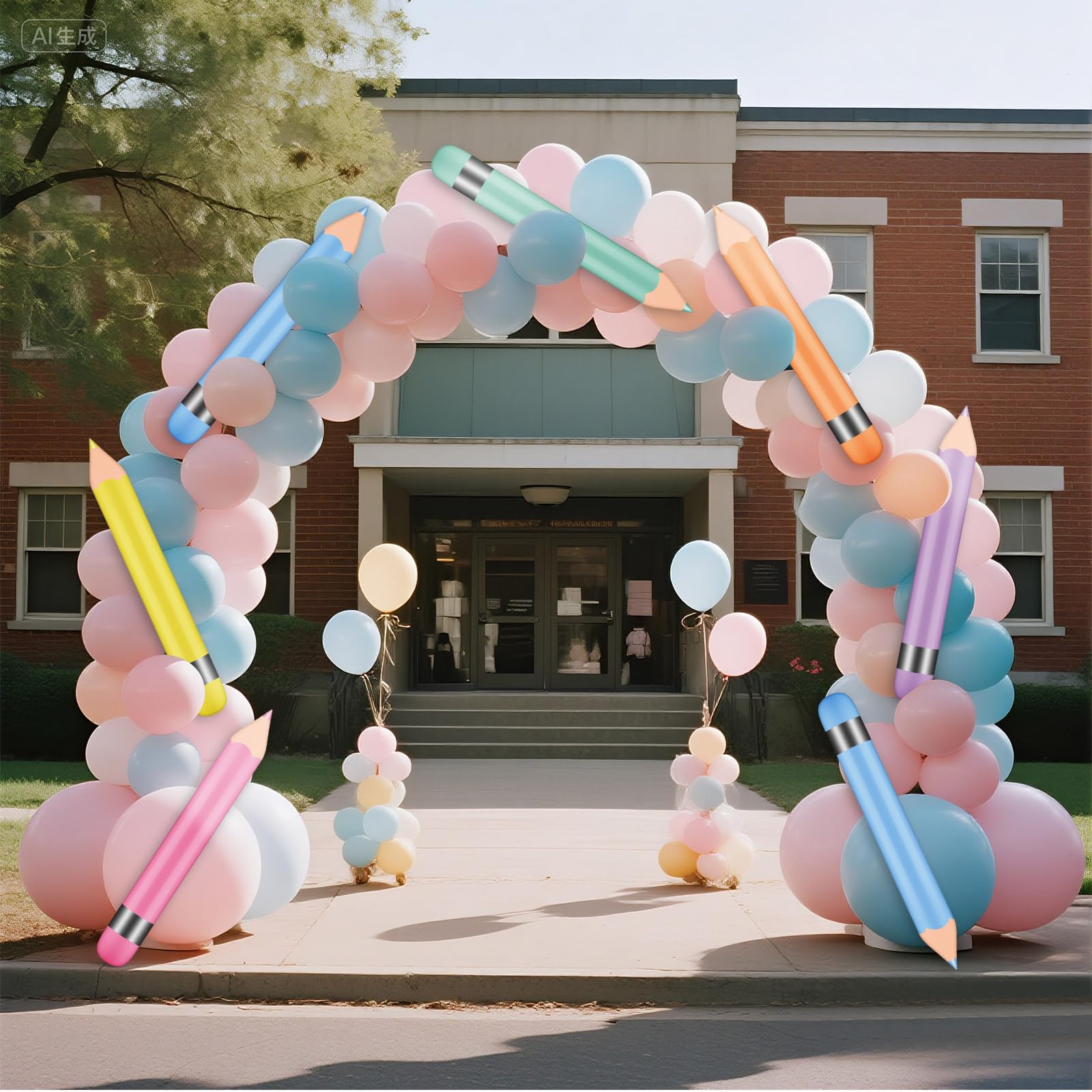 Snapklik.com : Blueweenly 12 Pcs Giant Large Inflatable Pencil Balloon ...