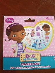 Amazon.com : Hallmark Doc McStuffins Stickers (4 Sheets) : Childrens ...