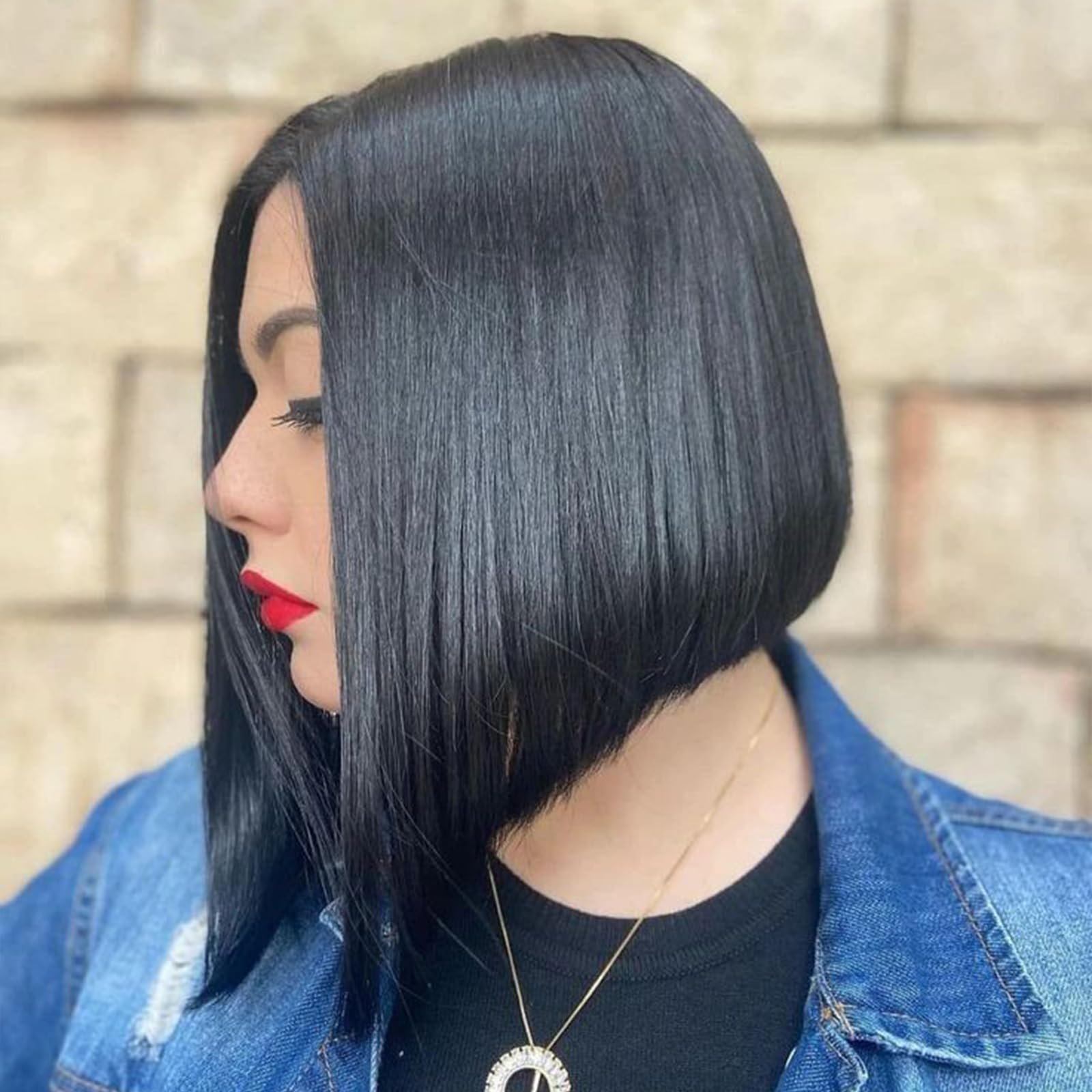 Short Tapered Bob For Black Women