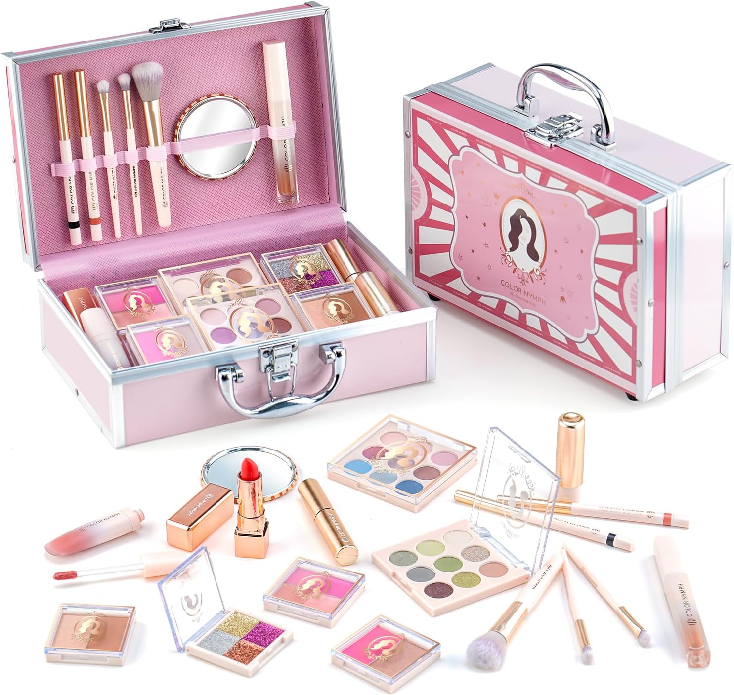 Amazon.com : Color Nymph Girls Makeup Kits For Teens, Beginners Makeup ...