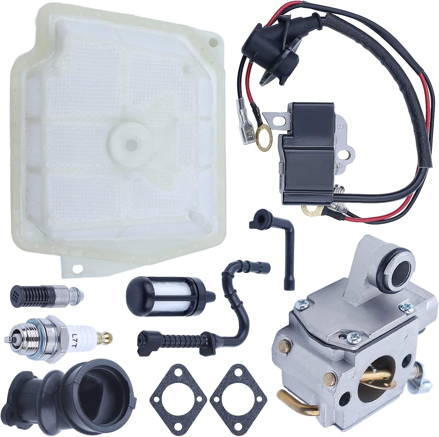Amazon.com: Atunee Carburetor Carb Ignition Coil Kit for Stihl MS361 ...