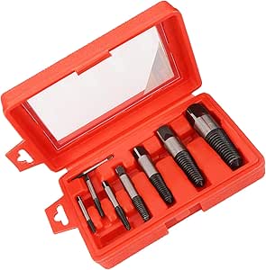 8Pcs Screw Extractor Fastener Drive Bit Remover High Hardness Easy Out ...