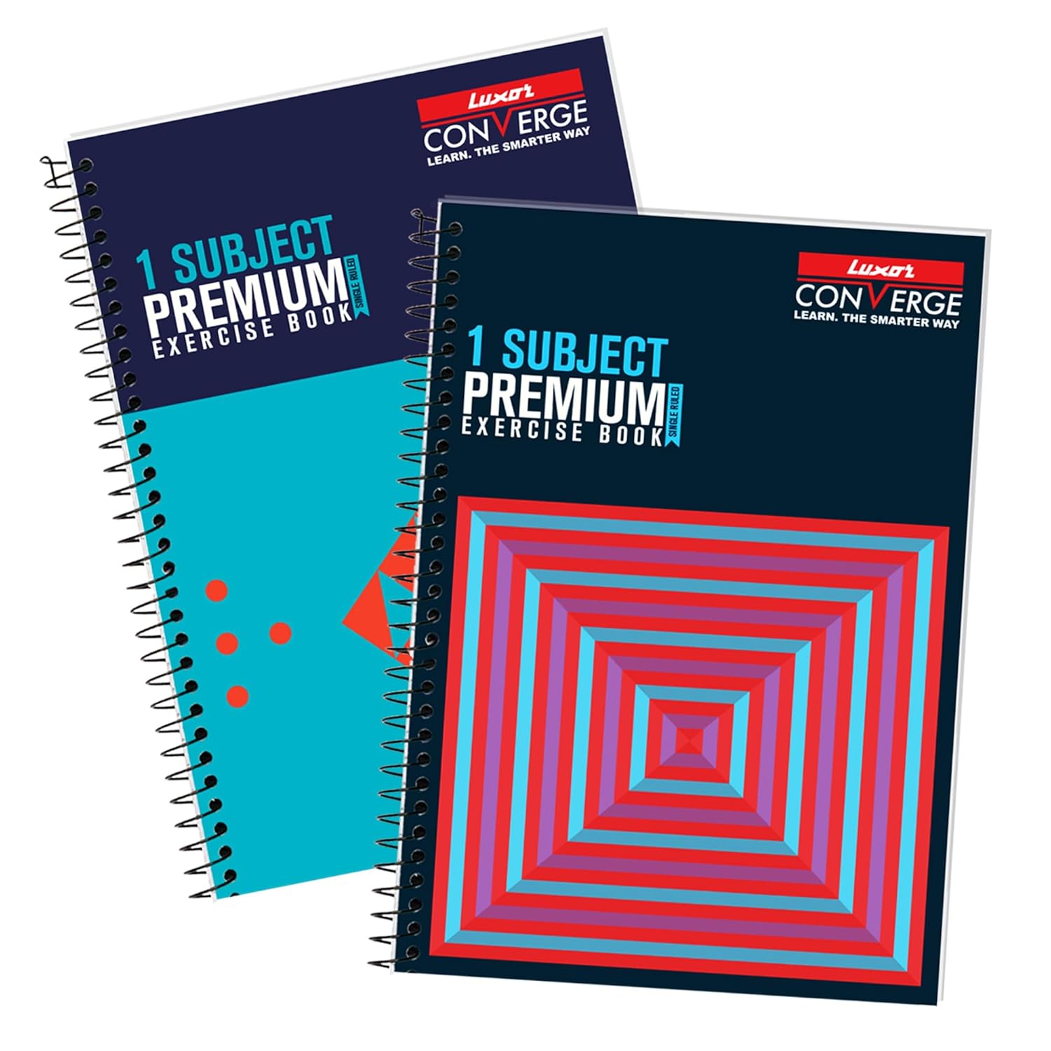 Luxor Single Subject Executive Notebook, Single Ruled, A6, 160 Pages ...