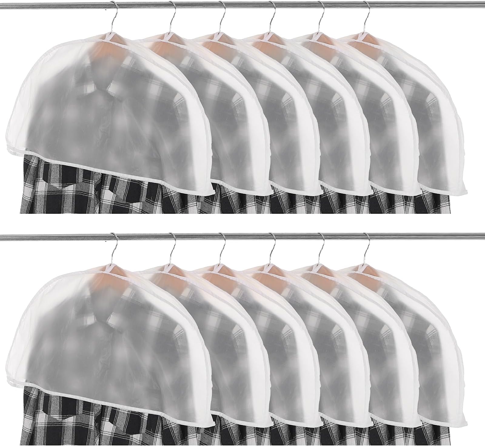 Amazon.com: 24 Pieces Shoulder Covers 24 x 12 x 2 Inches Garment Covers ...