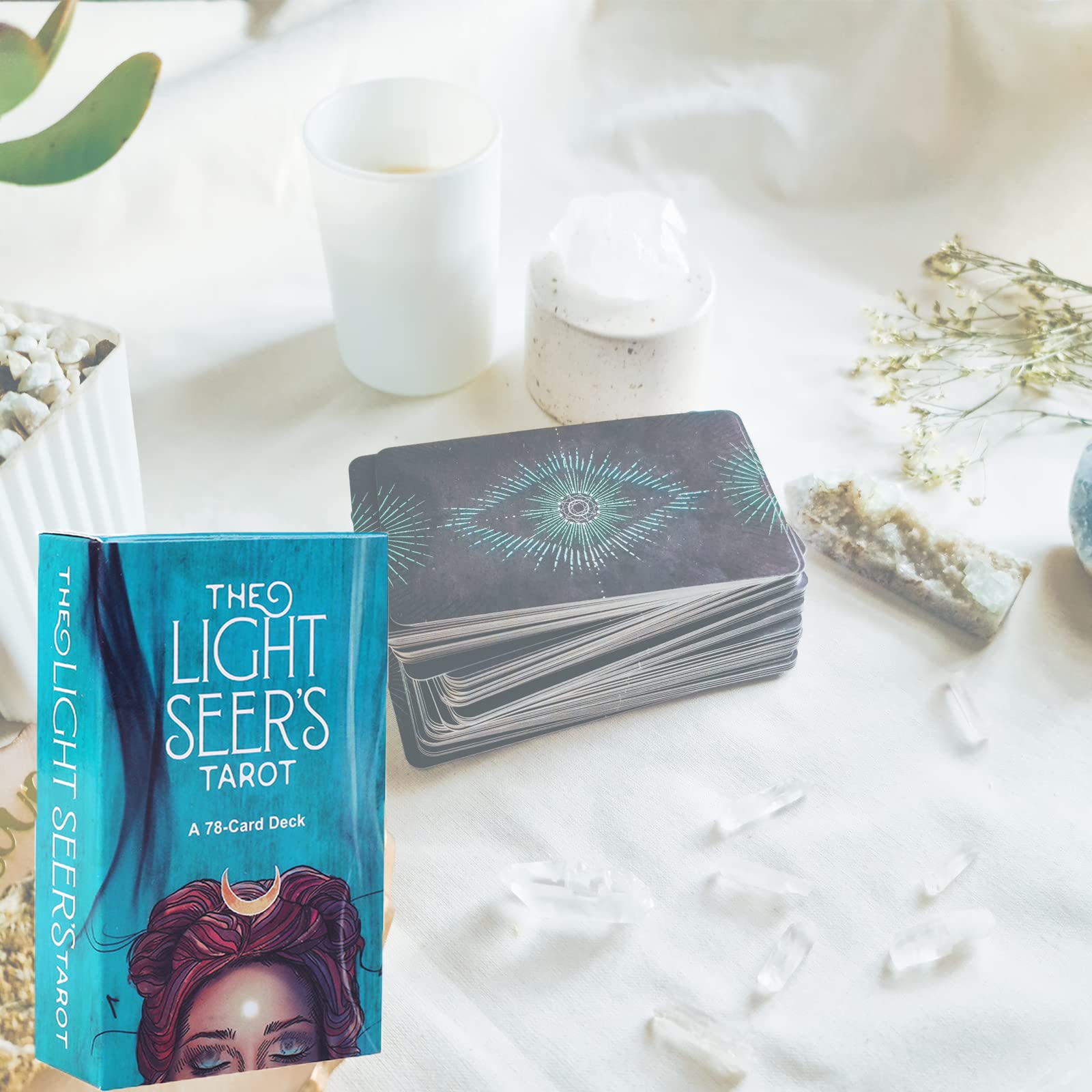 Snapklik.com : 78 Tarot Cards, Light Seers Oracle 78 Card, Paper ...