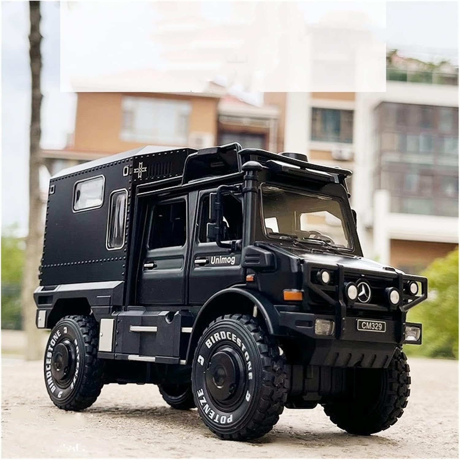 1:32 for Mercedes-Benz Unimog Alloy Scale Car Model Boys Toy Car ...