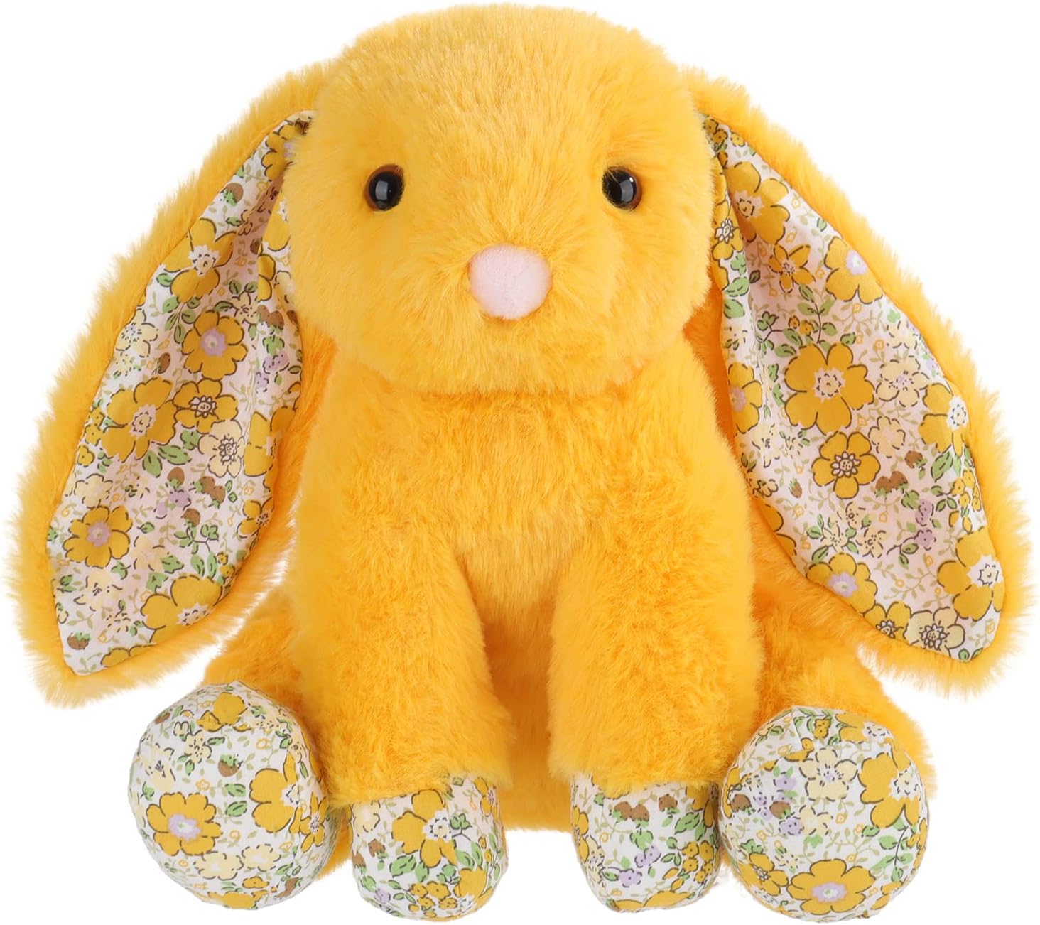 Amazon.com: Apricot Lamb Toys Plush Yellow Bunny Rabbit Stuffed Animal ...