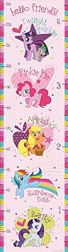 My Little Pony ST0636 ST0636 My Little Pony Peel and Stick Growth Chart ...