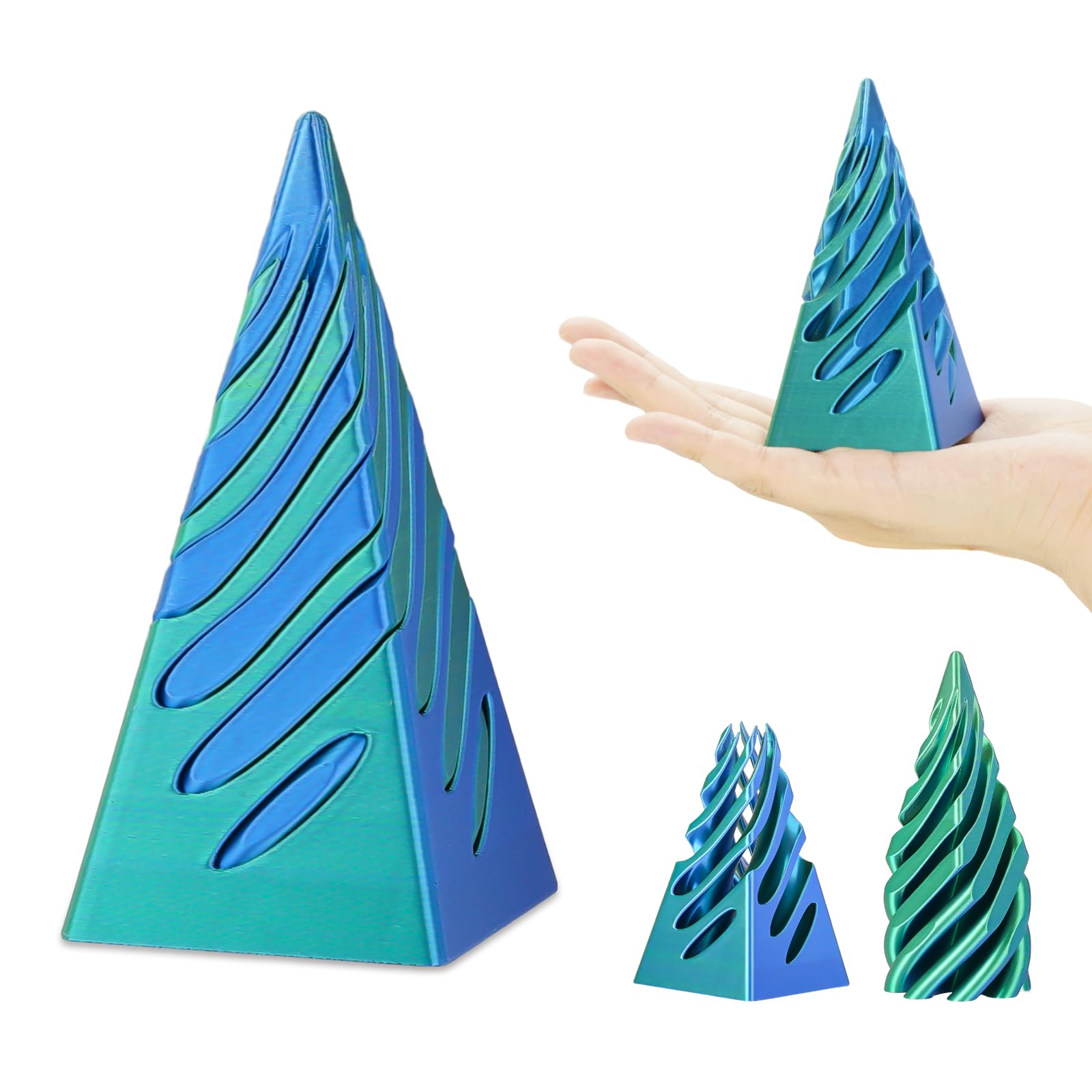 Snapklik.com : Impossible Pyramid Passthrough 3D Printed Statue ...