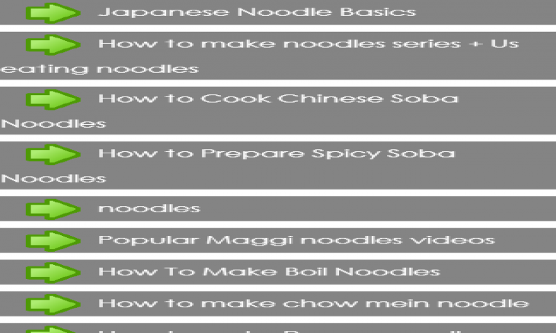 how to noodles - App on Amazon Appstore