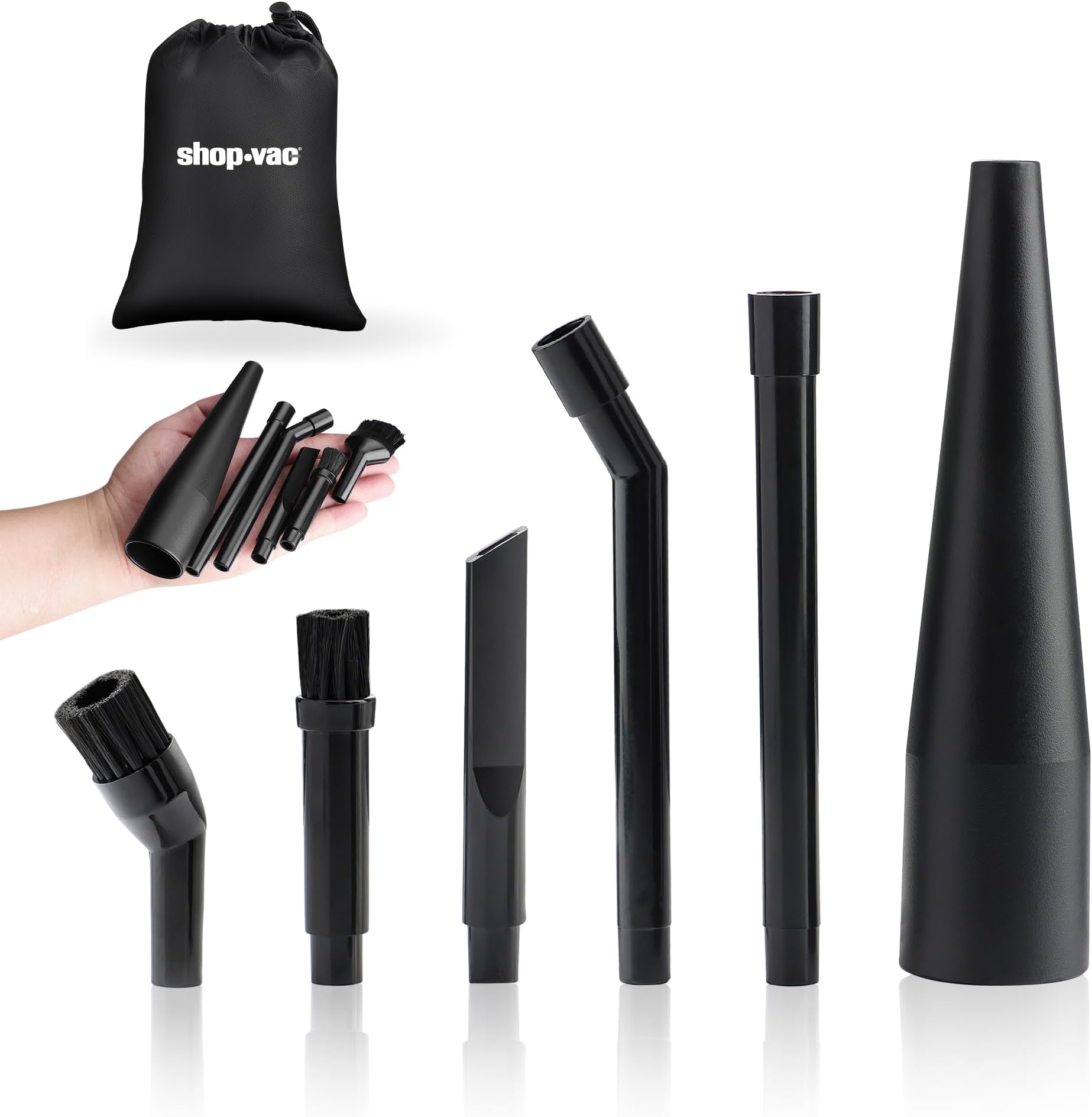 Amazon.com: Quick Parts Delivery 8, Piece Micro Universal Shop Vacuum ...