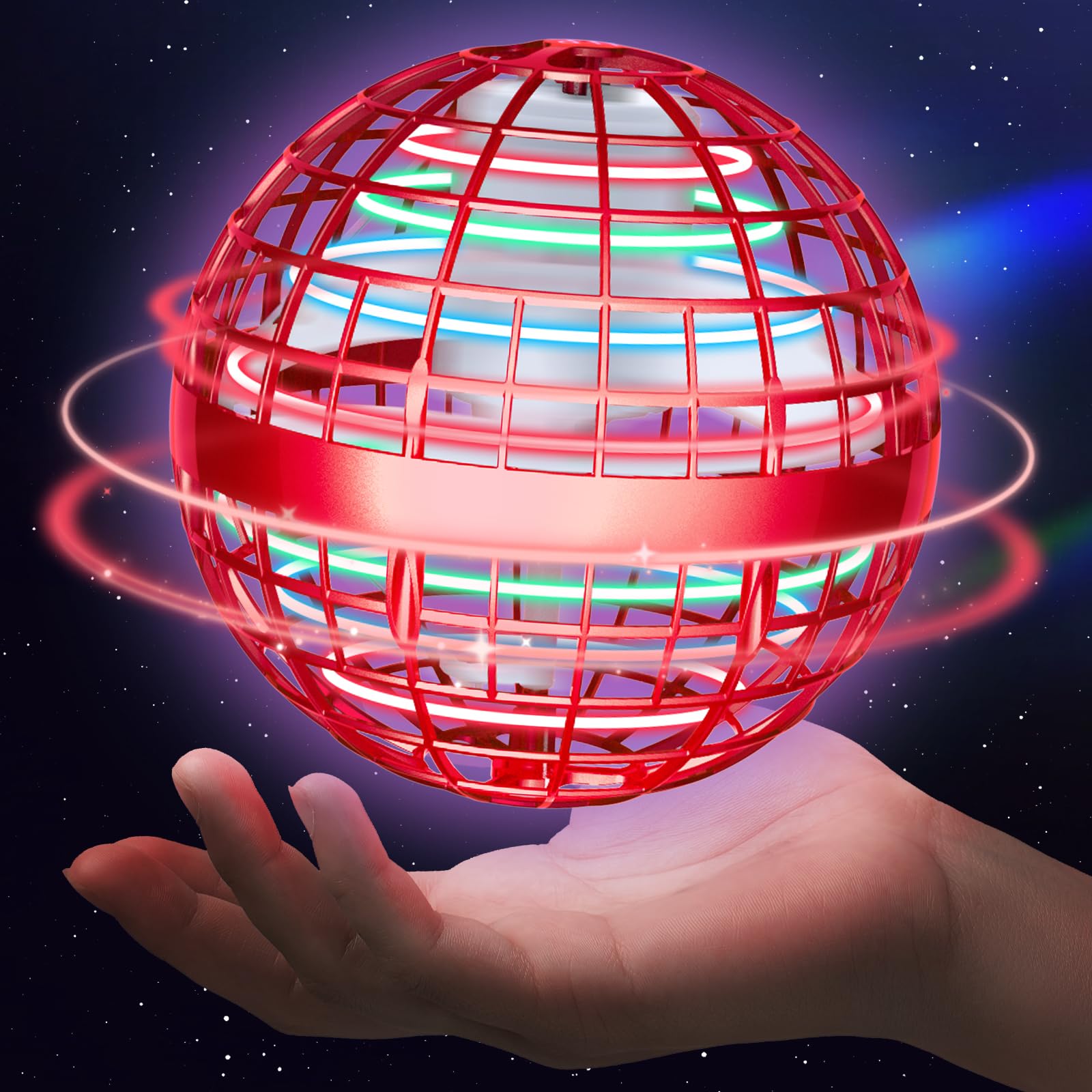 Amazon.com: Sosuy 2024 Flying Orb Ball Toy - Christmas Novelty Hover ...