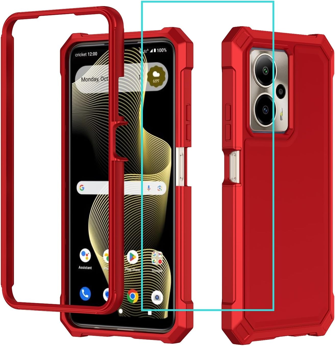 Amazon.com: for Cricket Outlast 5G Phone Case/AT&T Motivate Pro 5G ...