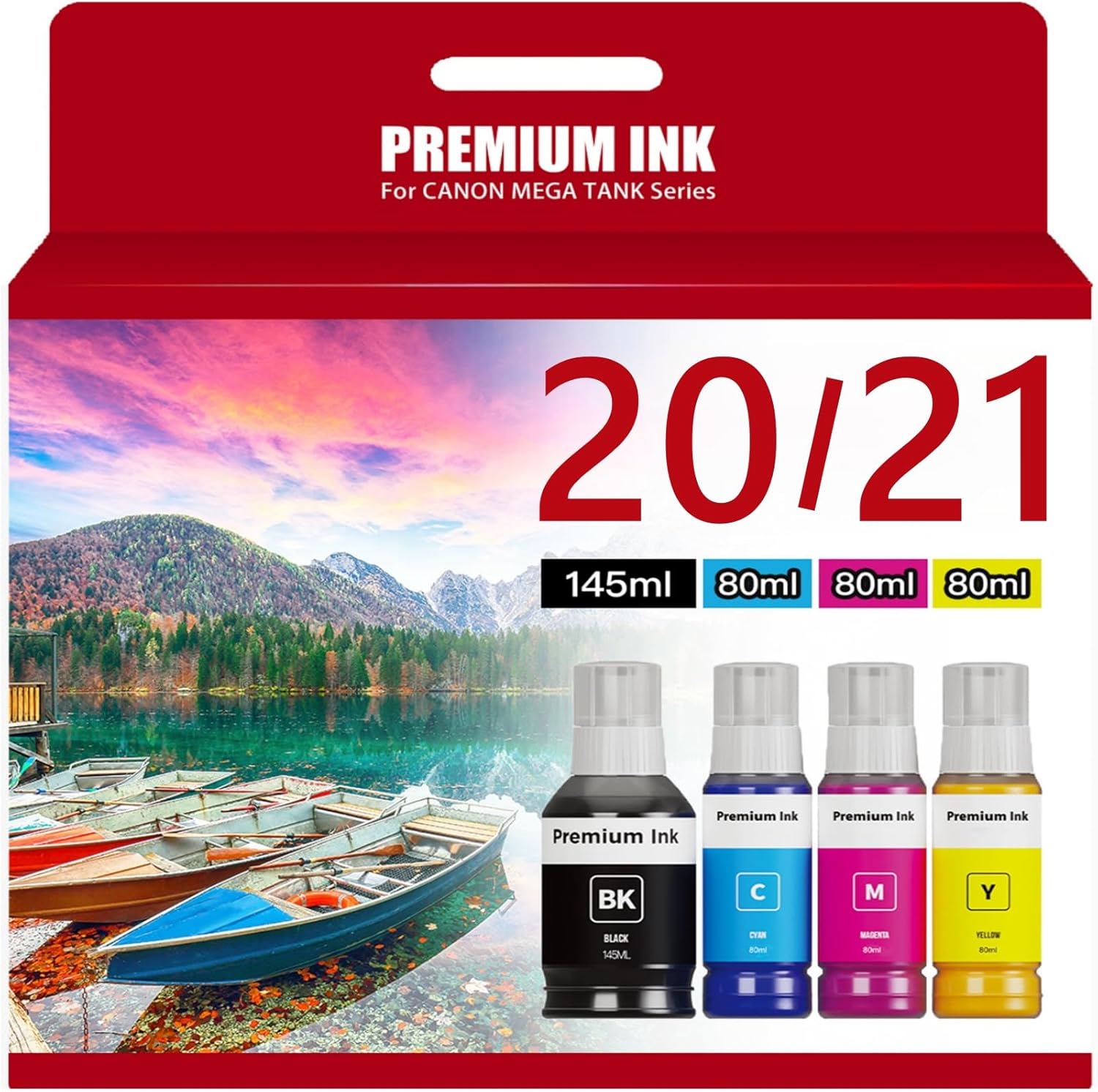 Amazon.com: GI-20 GI-21 Ink Reifll Bottles Compatible Canon 20 Canon 21 ...