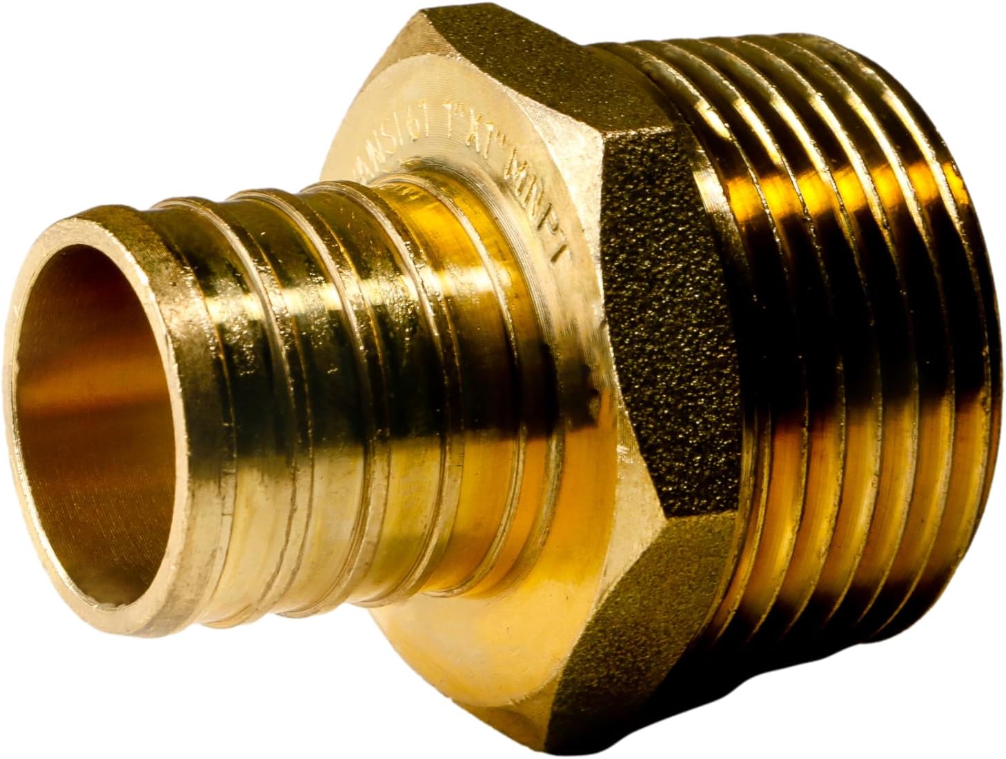 Amazon.com: XFITTING 1 inch Pex x 1 inch Male NPT Adapter, 24-4-3=2X, 2 ...