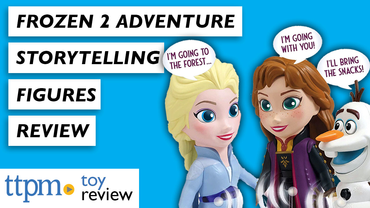 Watch Disney Frozen 2 Adventure Storytelling Olaf, Anna, and Elsa from ...