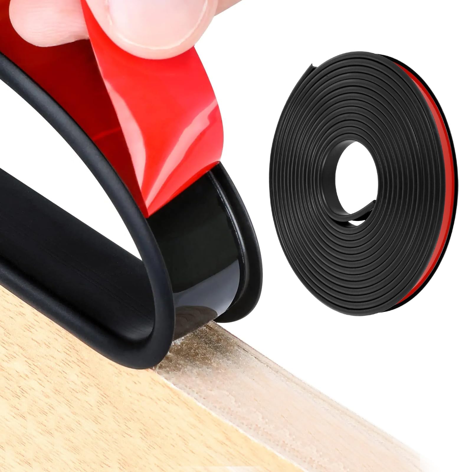 Aemygo 20Ft U Shape Edge Banding, Fit 3/4 inch Edge, Plywood Desk Edge ...