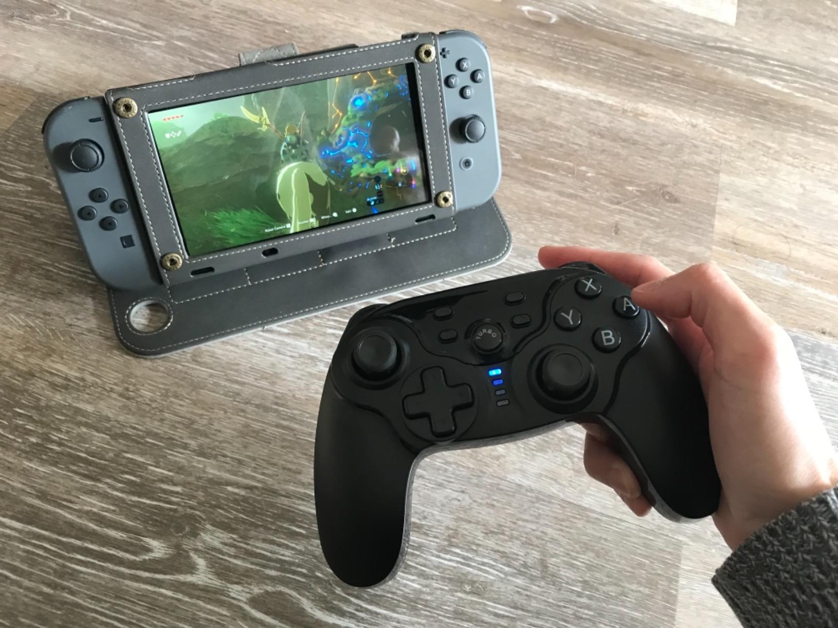 Amazon.com: J&TOP Wireless Gaming Controller for Nintendo Switch ...