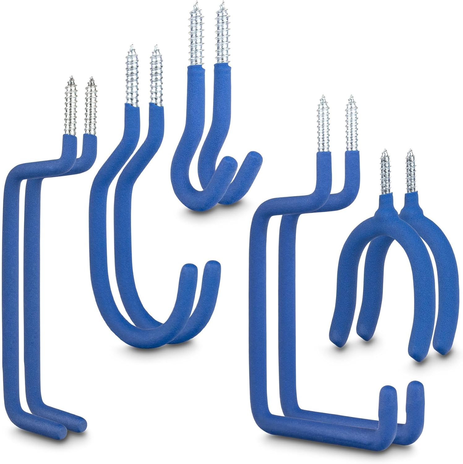 Amazon.com: Goodyear Garage Storage Hooks Set - 10 Piece Heavy Duty ...