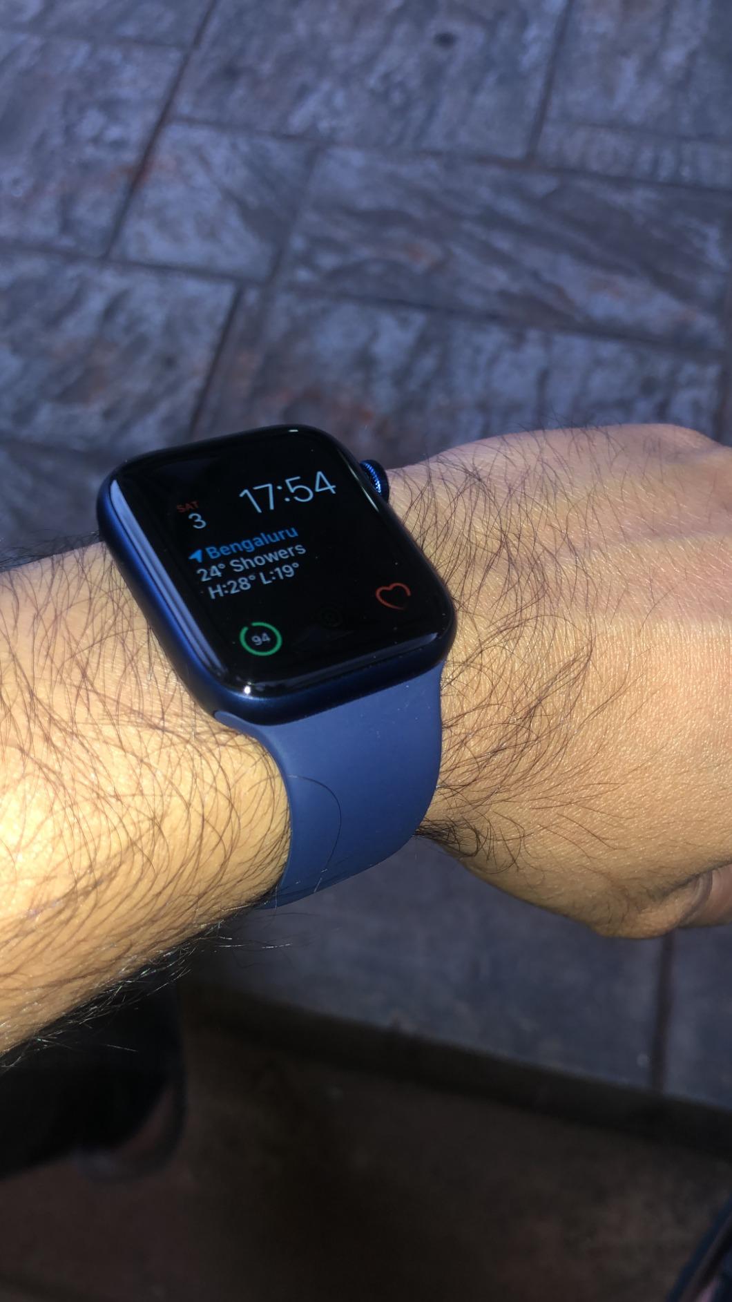 New Apple Watch Series 6 (GPS + Cellular, 44mm) - Blue Aluminium Case ...