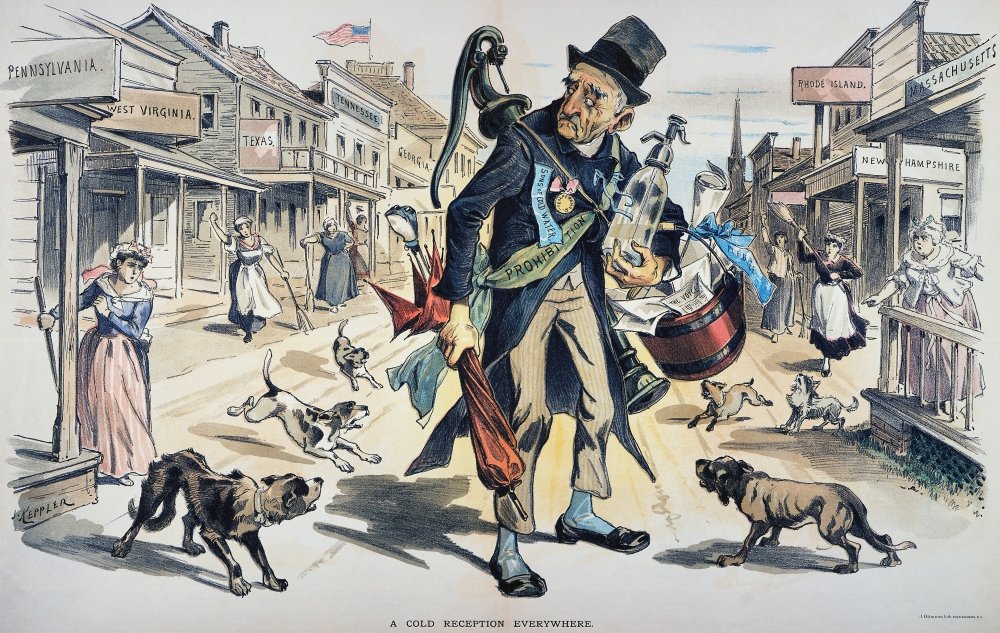 Prohibition Cartoon