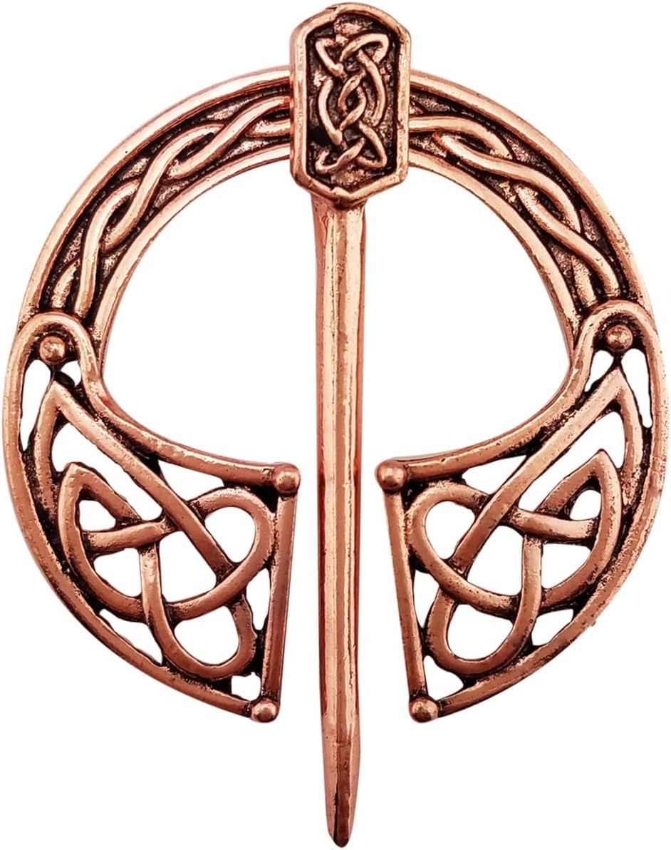 Amazon.com: XGALA Viking Pin Apron Buckle Cloak Pin Celtic Shawl Scarf ...