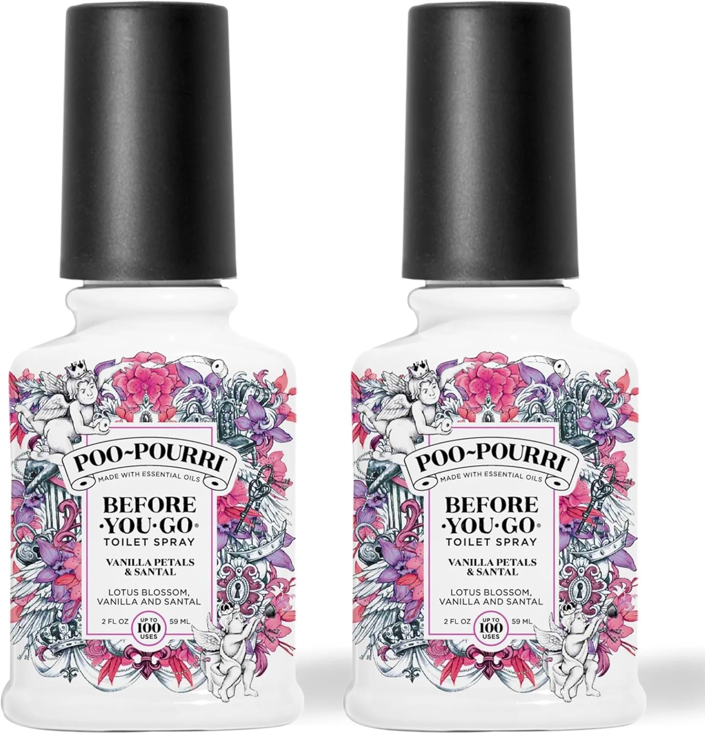 Amazon.com: Poo Pourri Royal Flush Before You Go Spray 2 oz - 2 Pack ...