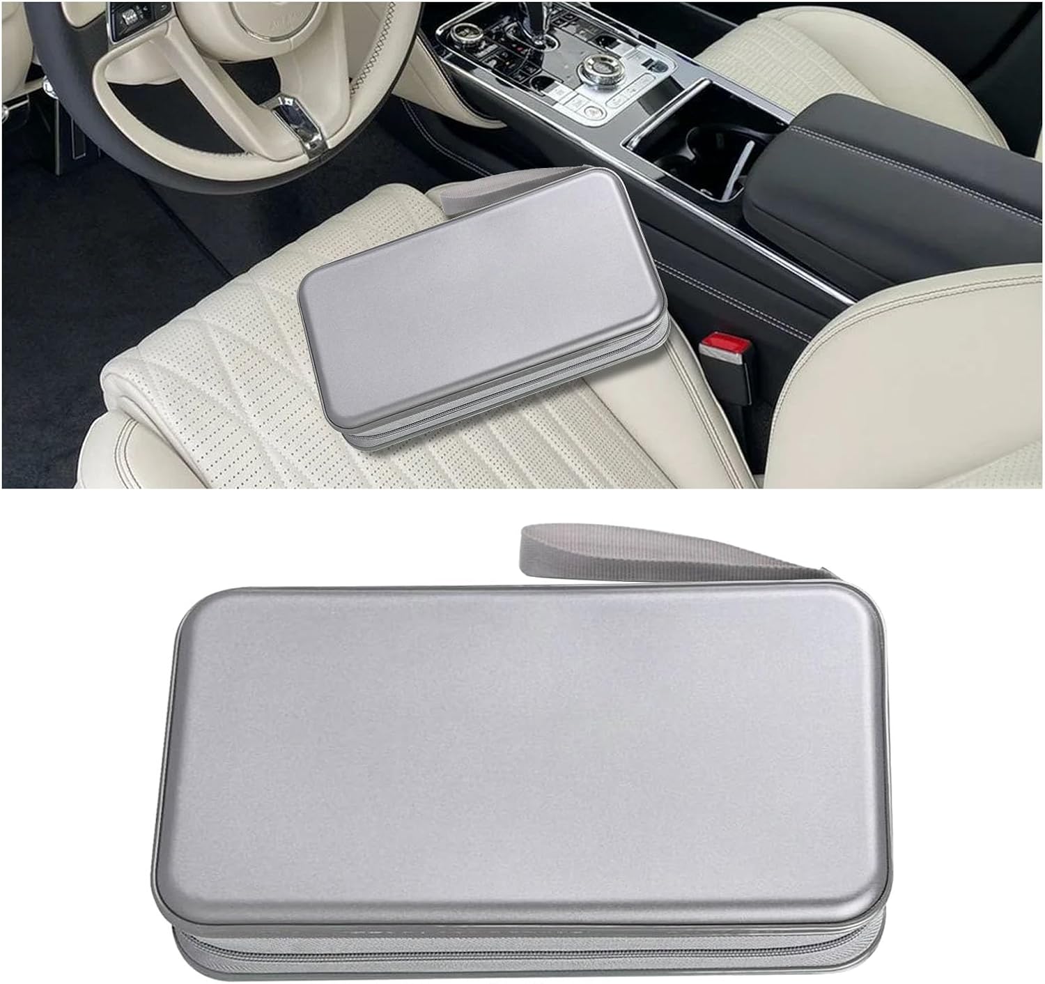 Amazon.com: Augeny Car CD Case Holder, 80 Capacity Plastic CD Disc ...