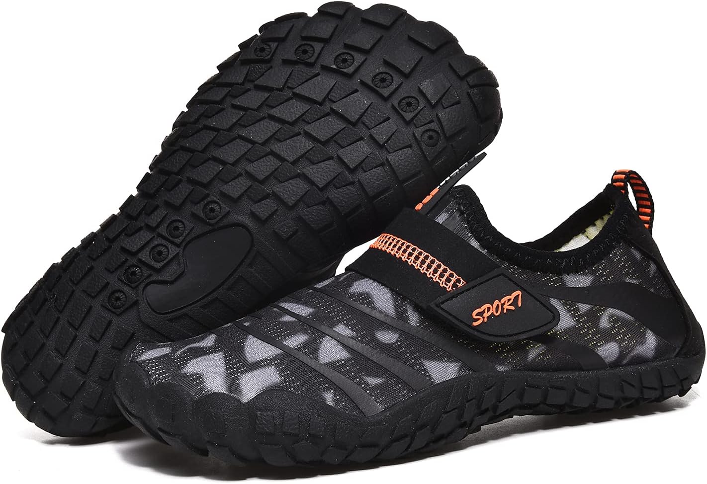 Amazon.com | AUXDIQ Water Shoes Quick Dry Kids Boys Girls Sports Aqua ...