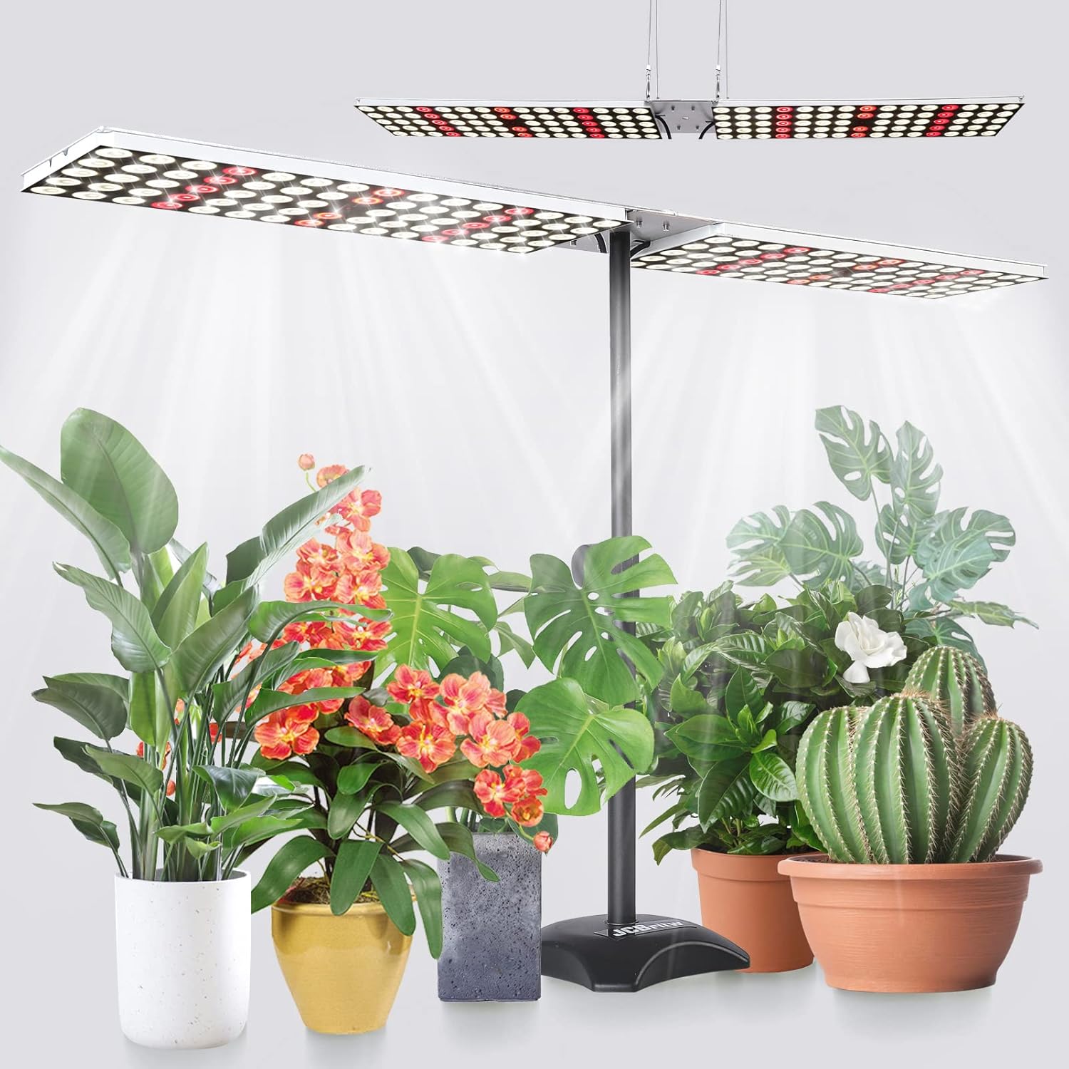 Amazon.com: JCBritw Desktop LED Grow Light 100W for Indoor Plants ...