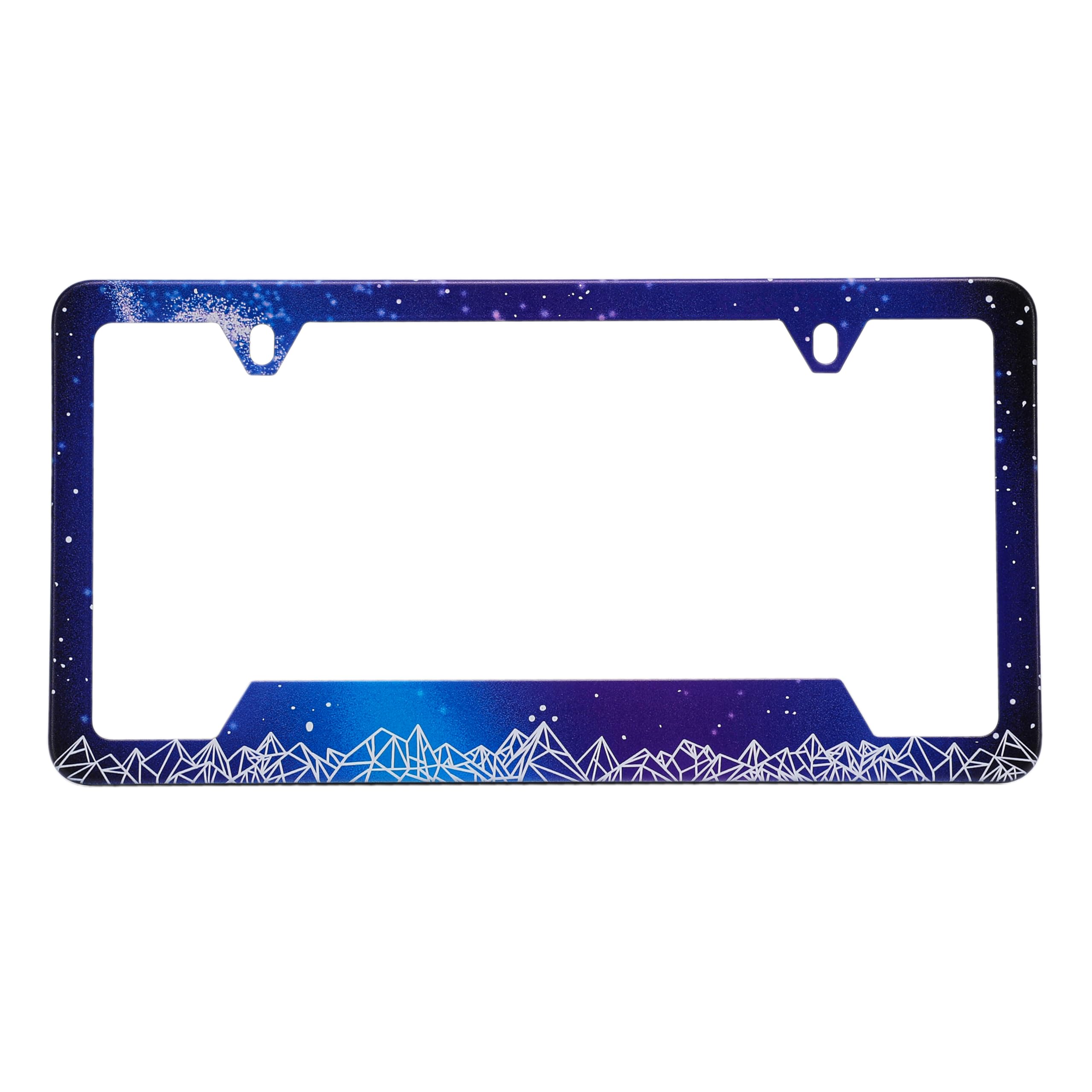 Amazon.com: ACOTAR Velaris Painted Metal Car License Plate Frame ...