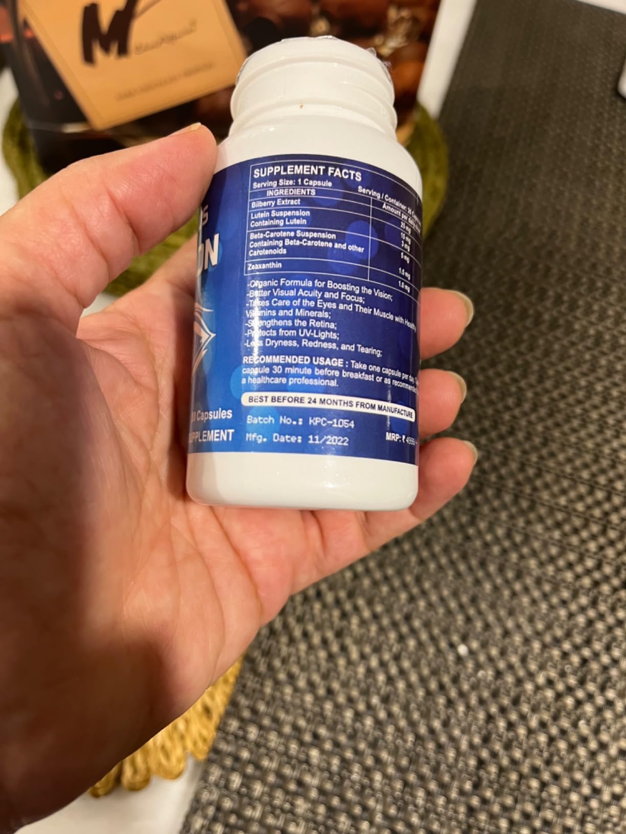 Oculus Vision | Eye Care Supplement to Improve Vision | Blue Light ...