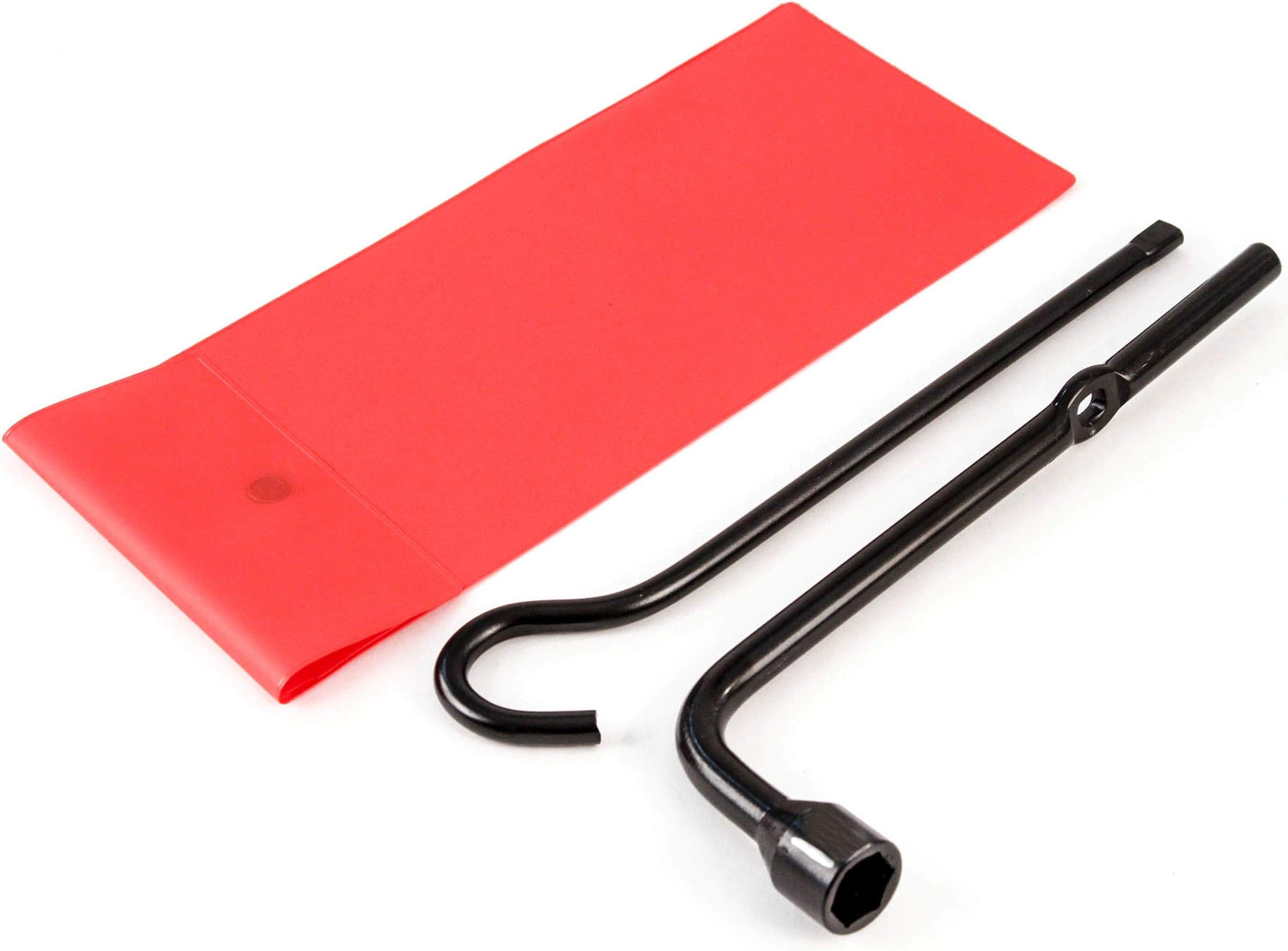 Amazon.com: Dr.Roc Spare Tire Tool Kit with Tire Jack Handle and Wheel ...