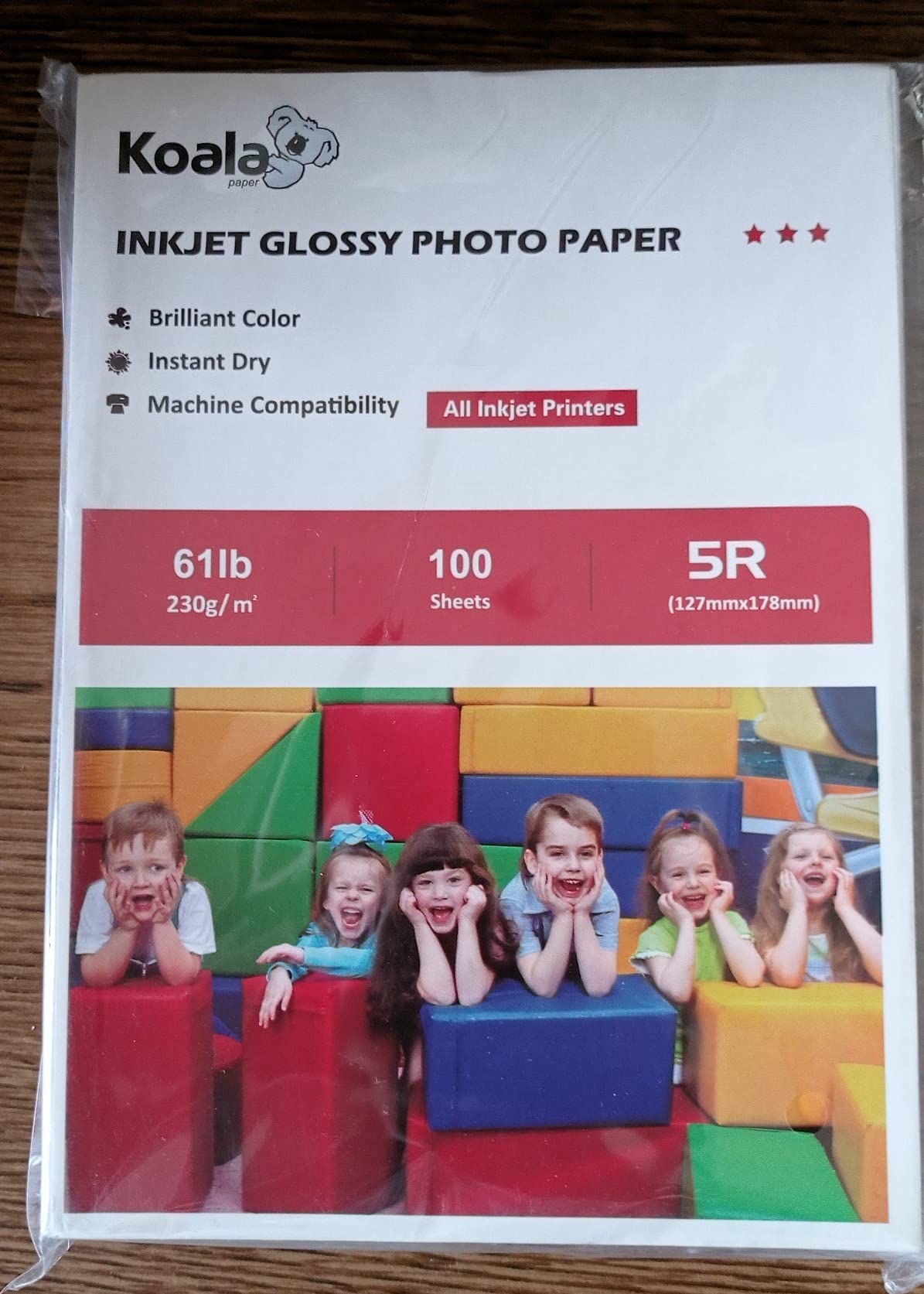 Koala Photo Paper 5x7 Inches High Glossy 230gsm Compatible with Inkjet ...
