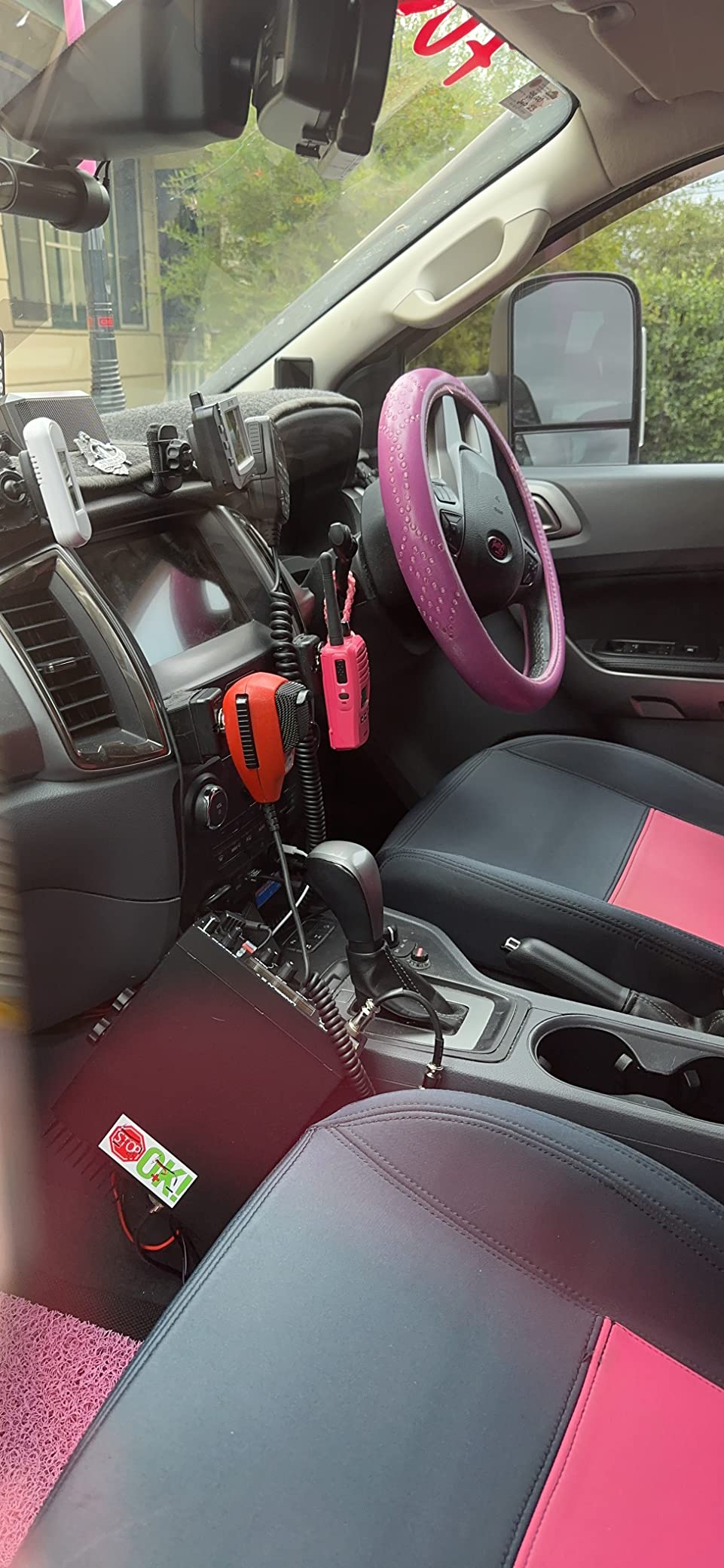 Astatic (302-10036) RD104E Road Devil Amplified 4-Pin CB Microphone ...