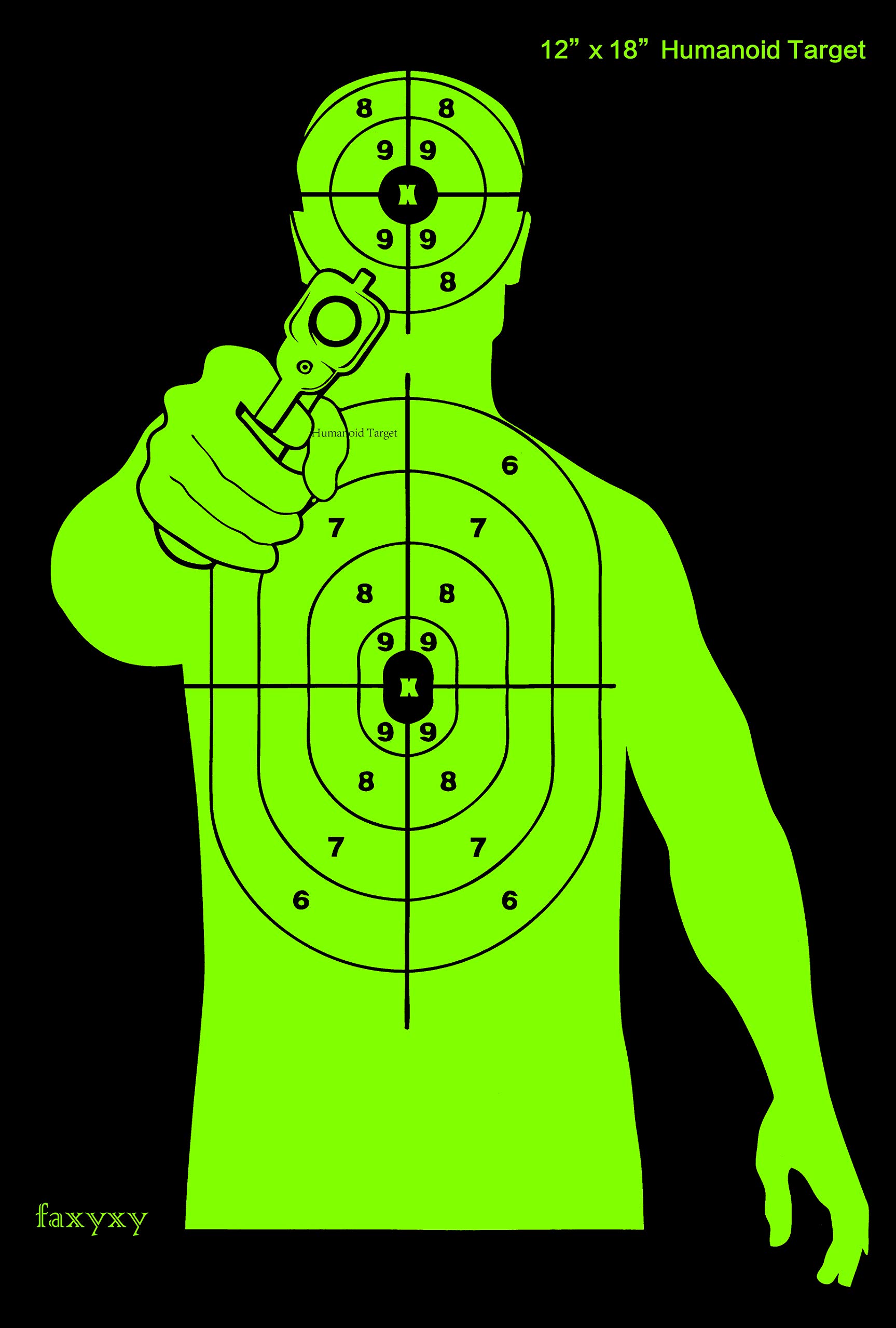 Faxyxy Skeleton Zombie Funny Joker Silhouette Shooting Targets Range ...