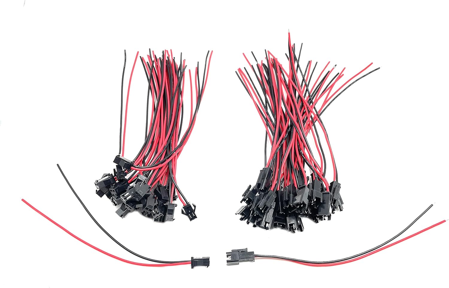 Amazon.com: 25 Pairs 2.54 JST SM 2-Pins 2P Female & Male Plug Connector ...