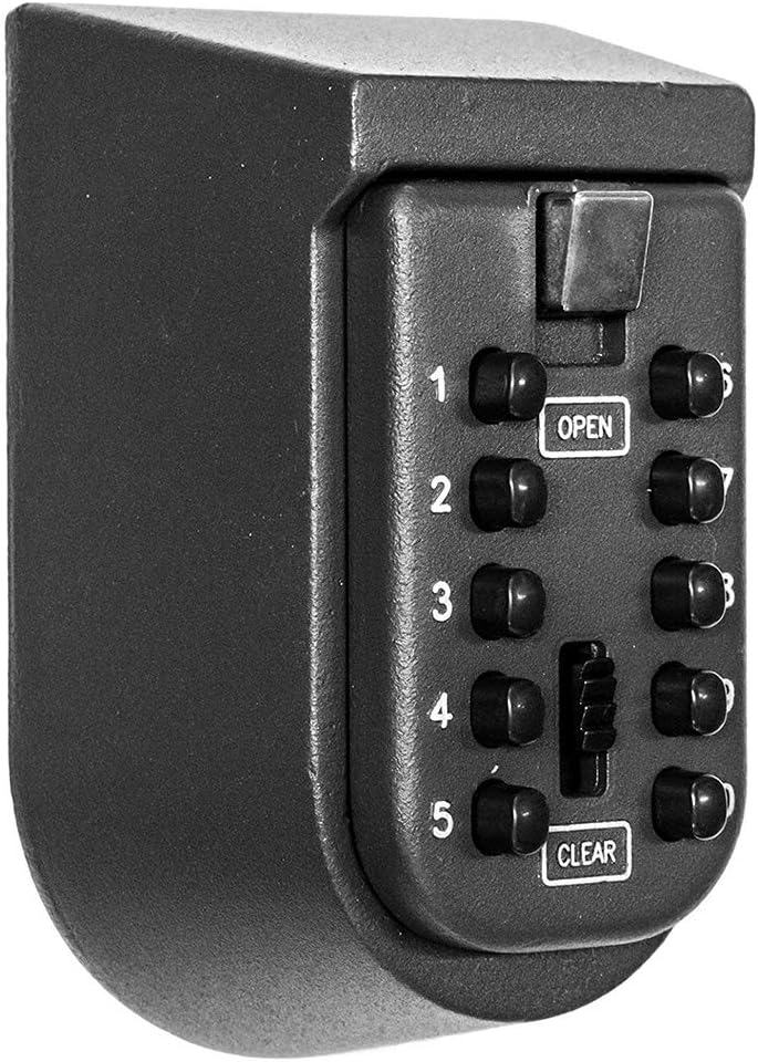 Loboo Idea Wall Mounted Outdoor Security Keysafe Box with Push Button ...