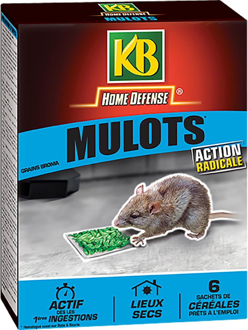 CAUSSADE Anti Rats & Souris 150 g - Efficacité Radicale - Spécial Rats ...