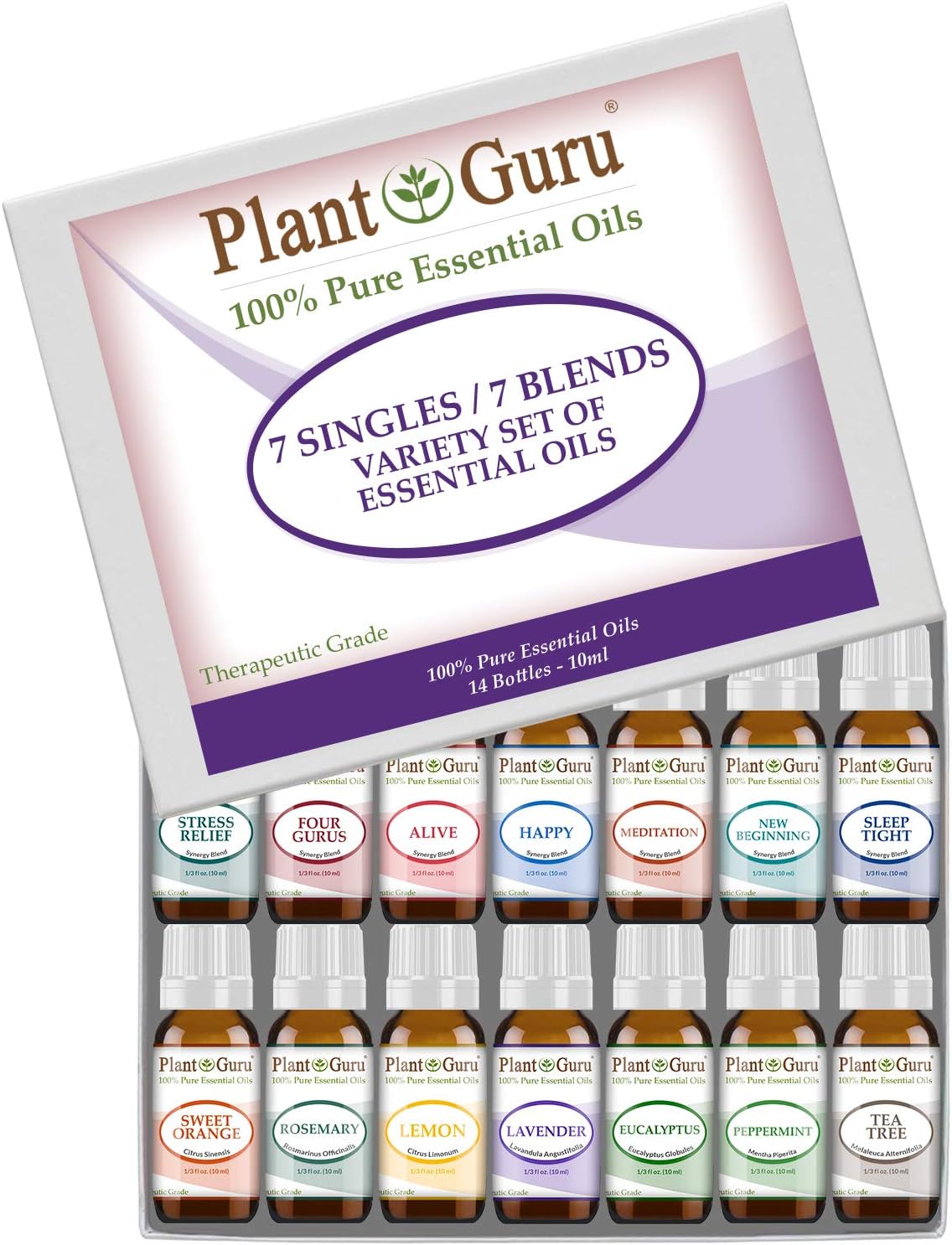 Amazon.com: Artnaturals, Top 8 Essential Oil Blends Set, Assorted, 8 pk ...