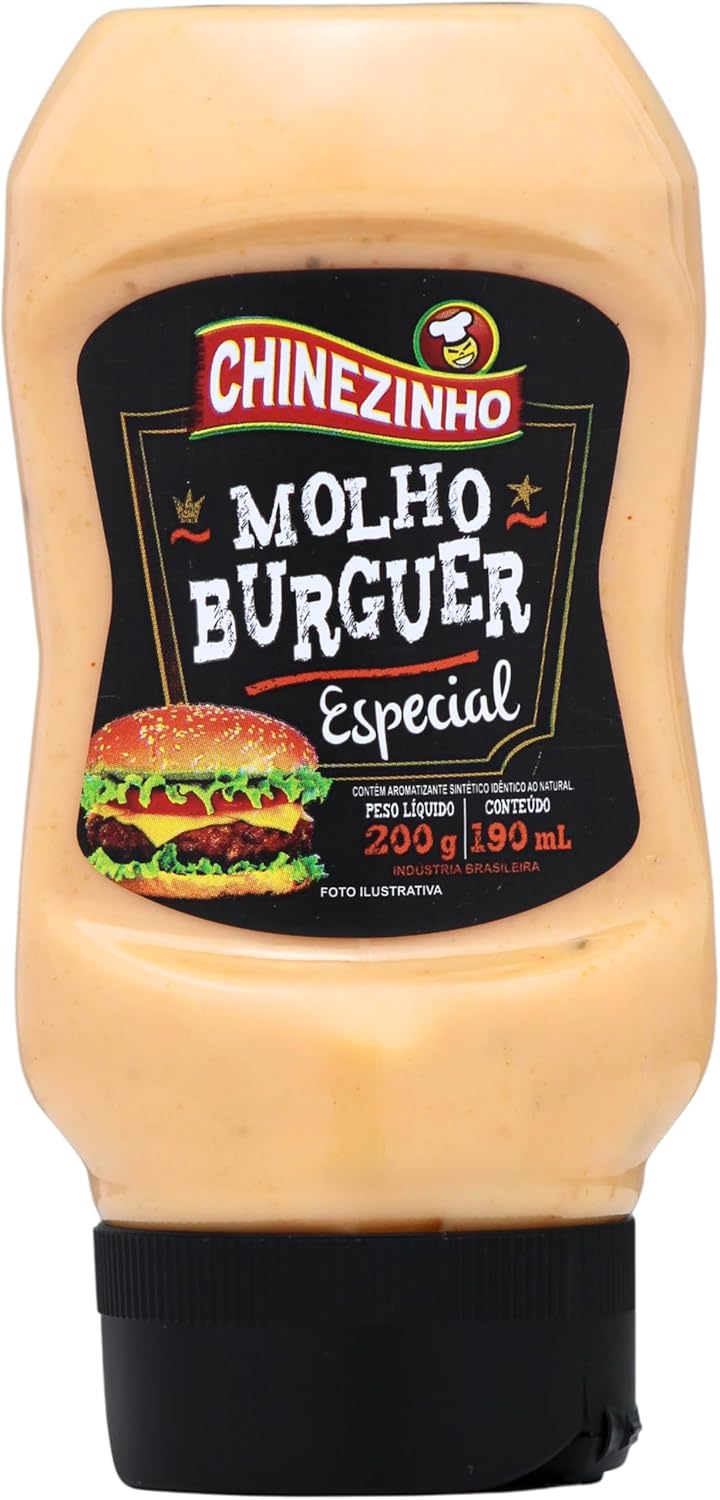 Chinezinho, Molho Burguer, 200 Gramas : Amazon.com.br: Alimentos e Bebidas