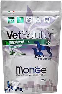 Amazon.co.jp: Vet Solution(ベッツソリューション) ドッグフード 糖尿病サポート 犬 400g : ペット用品