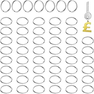 Amazon.com: SPEESJOY 120 Pcs Mini Split Rings, 1/2 Inch Small Key Rings ...