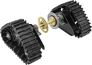 Amazon.com: Rear Axle Track Assembly Kit, 600mm / 23.6"Snow Sand Track ...